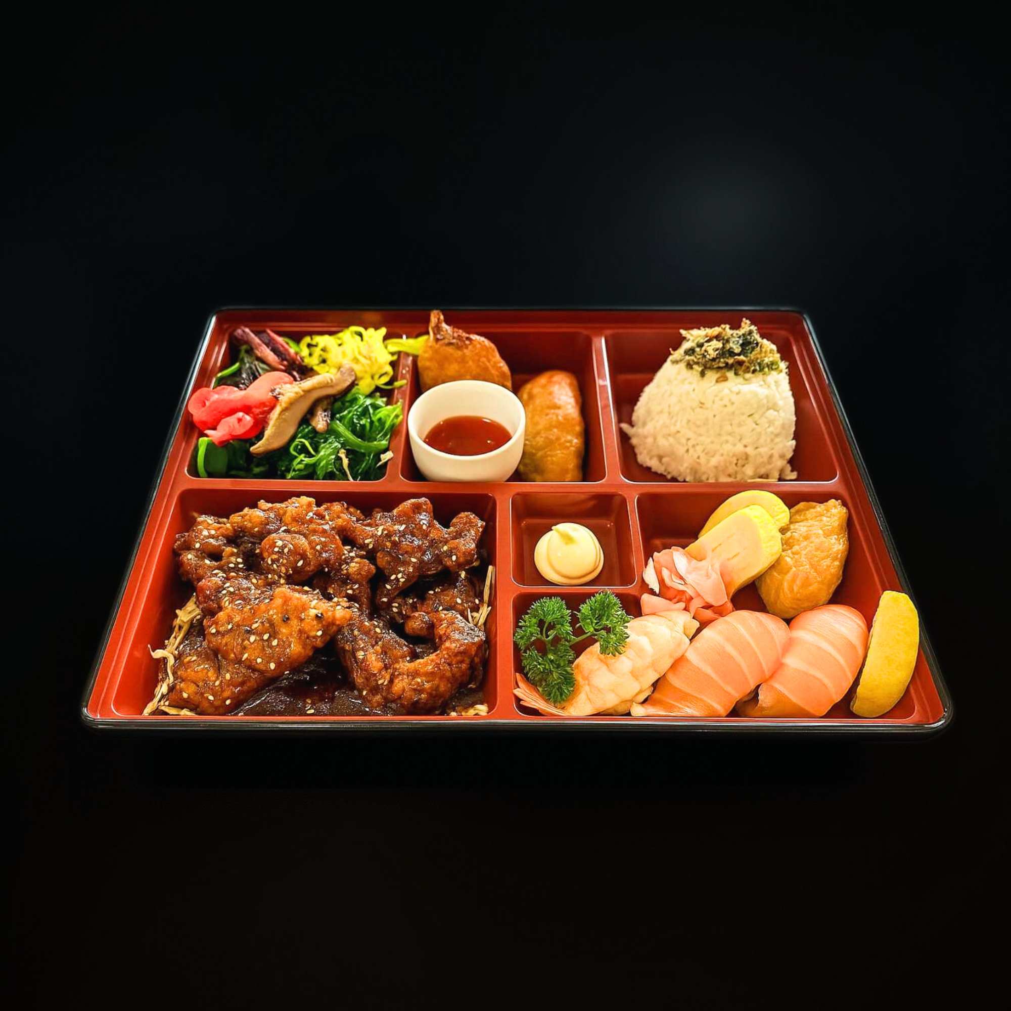 Spicy Karaage Chicken Bento Box | Yurica Japanese Kitchen North Sydney