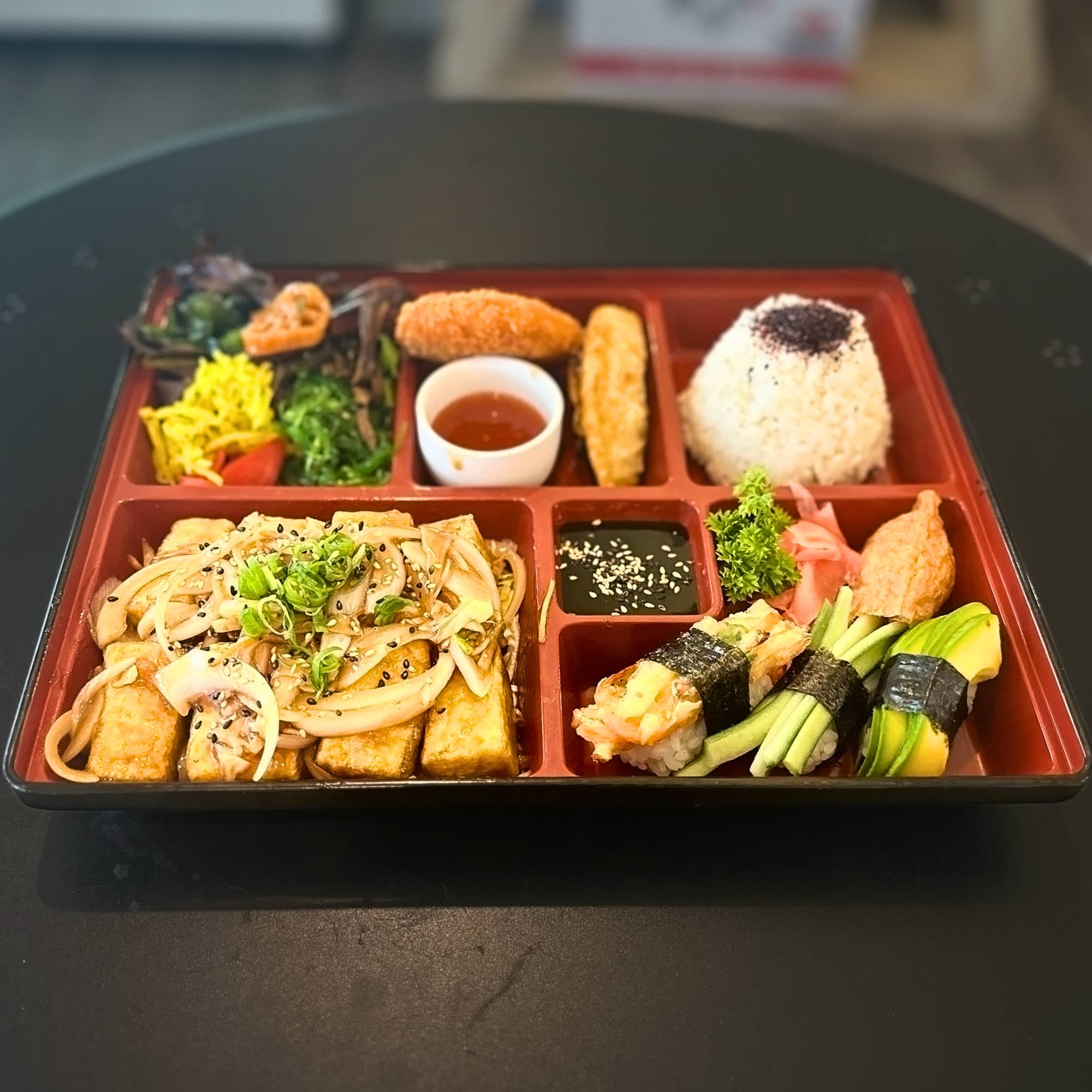 Teriyaki Tofu Bento Box | Yurica Japanese Kitchen Macquarie Park