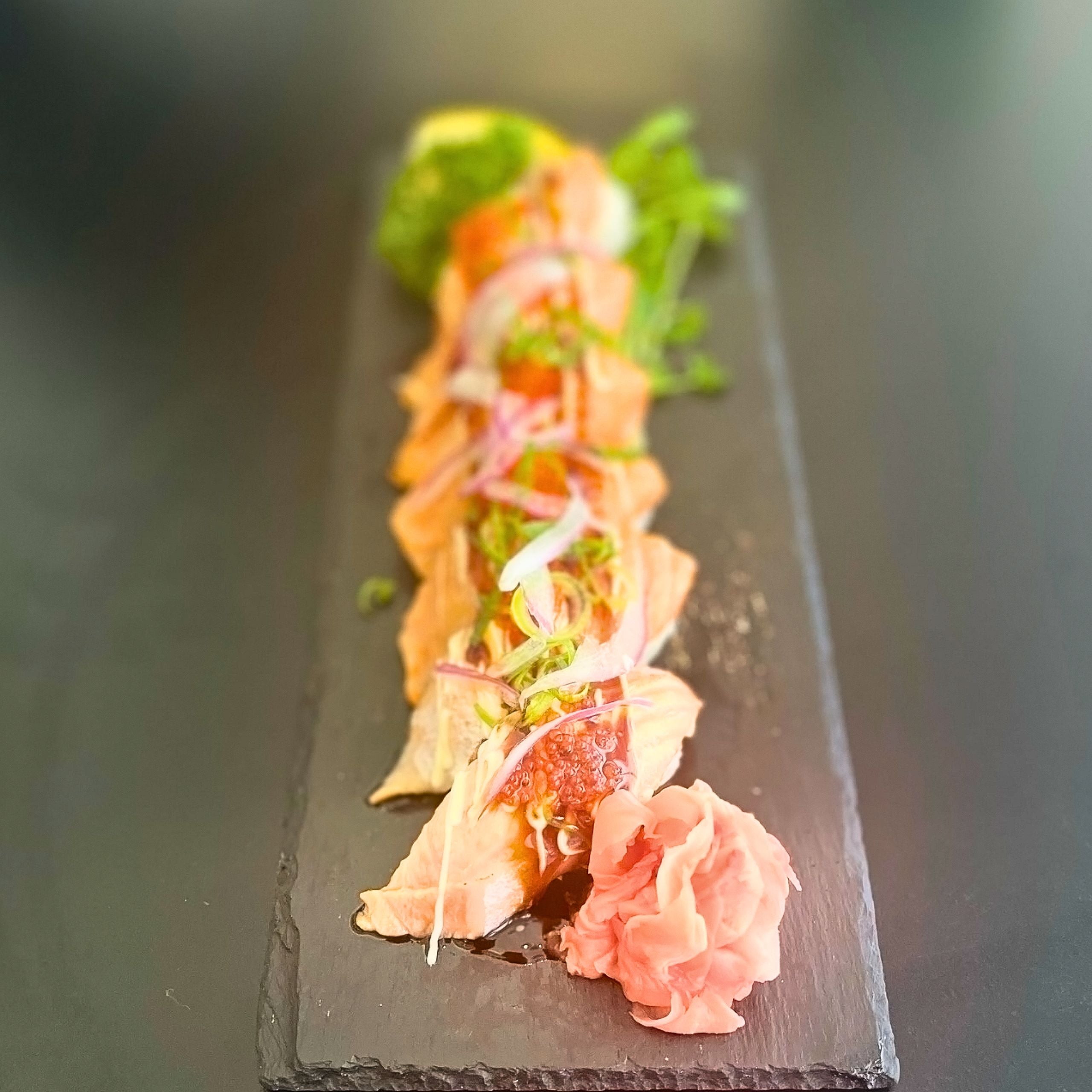 Salmon Belly Aburi | Yurica Japanese Kitchen Macquarie Park