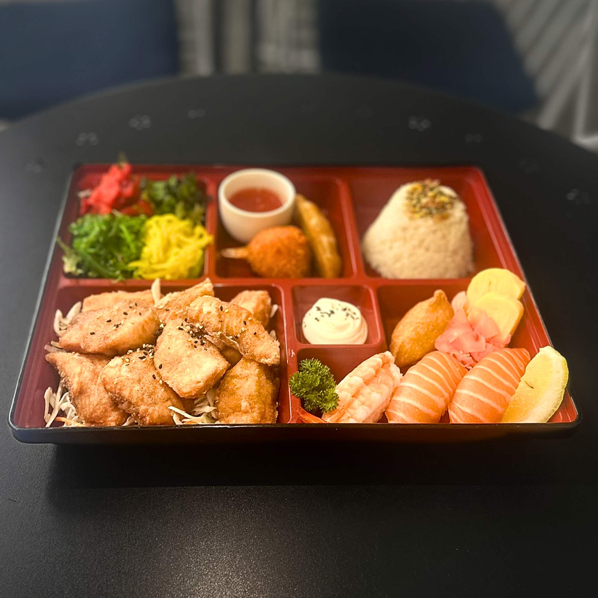 Grilled Salmon Bento Box | Yurica Japanese Kitchen Macquarie Park