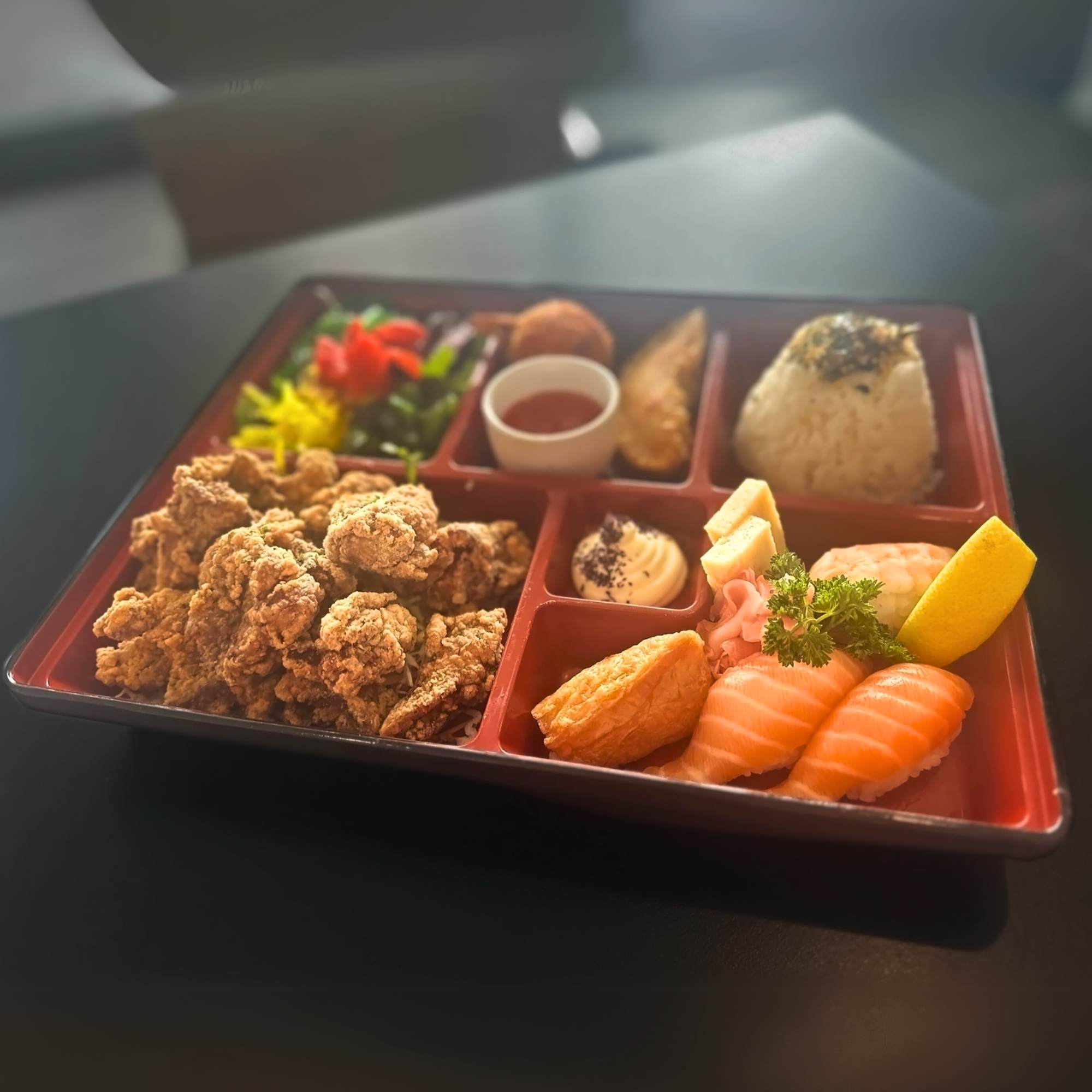 Karaage Chicken Bento Box | Yurica Japanese Kitchen Macquarie Park